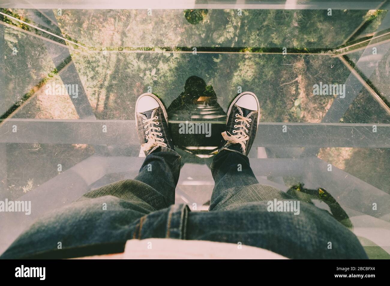 Foot glass smash hi-res stock photography and images - Alamy