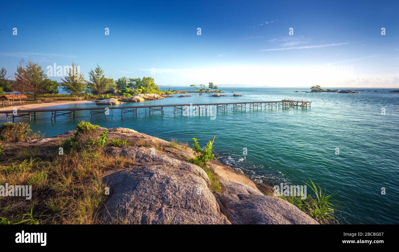 Wonderful Landscape Photos at Batam Bintan Island Indonesia Stock Photo ...