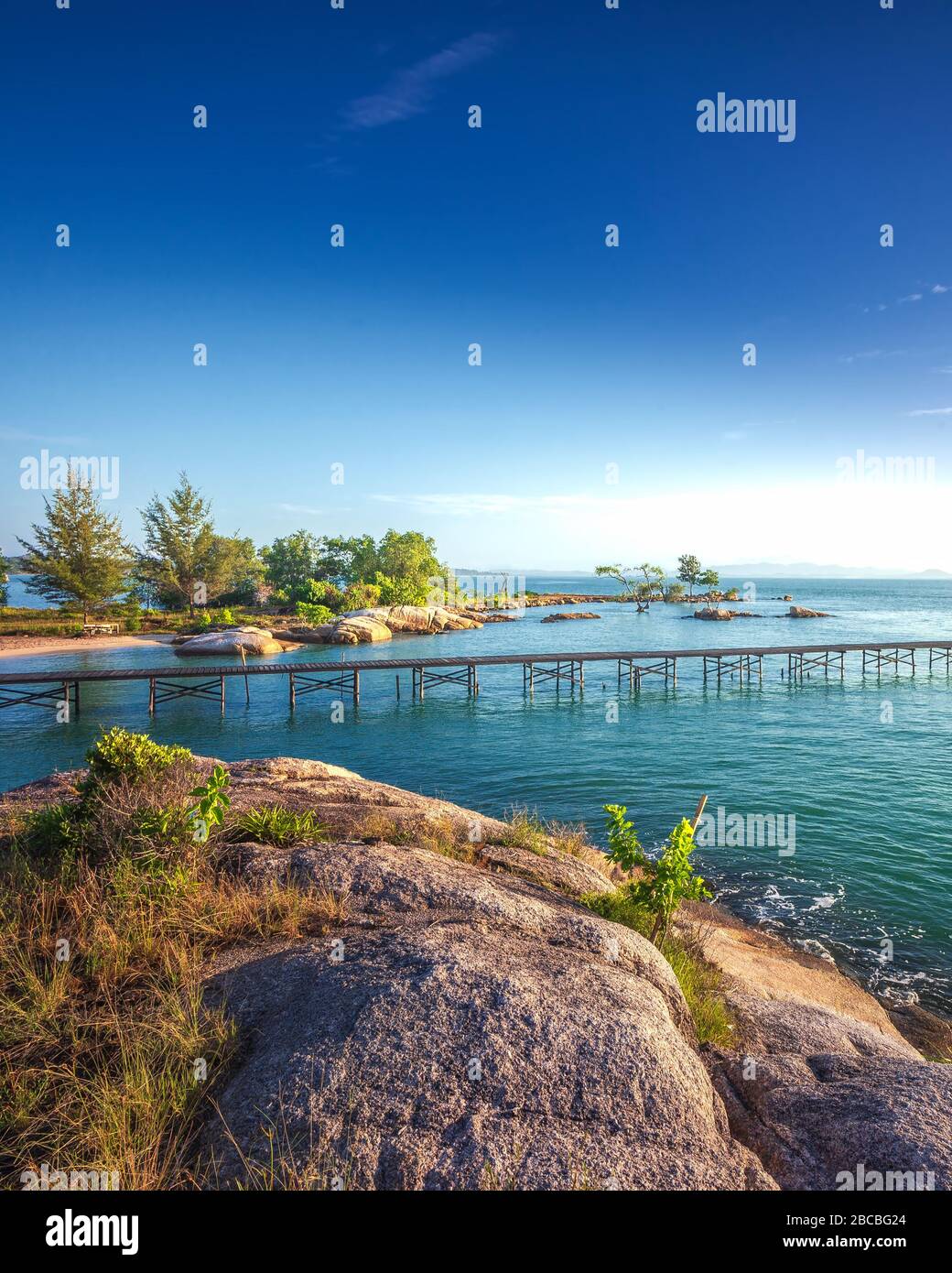 Wonderful Landscape Photos at Batam Bintan Island Indonesia Stock Photo ...