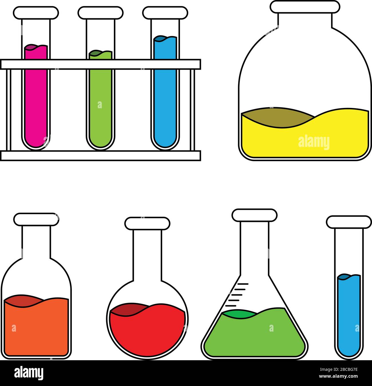 Reaction test laboratory Cut Out Stock Images & Pictures - Alamy