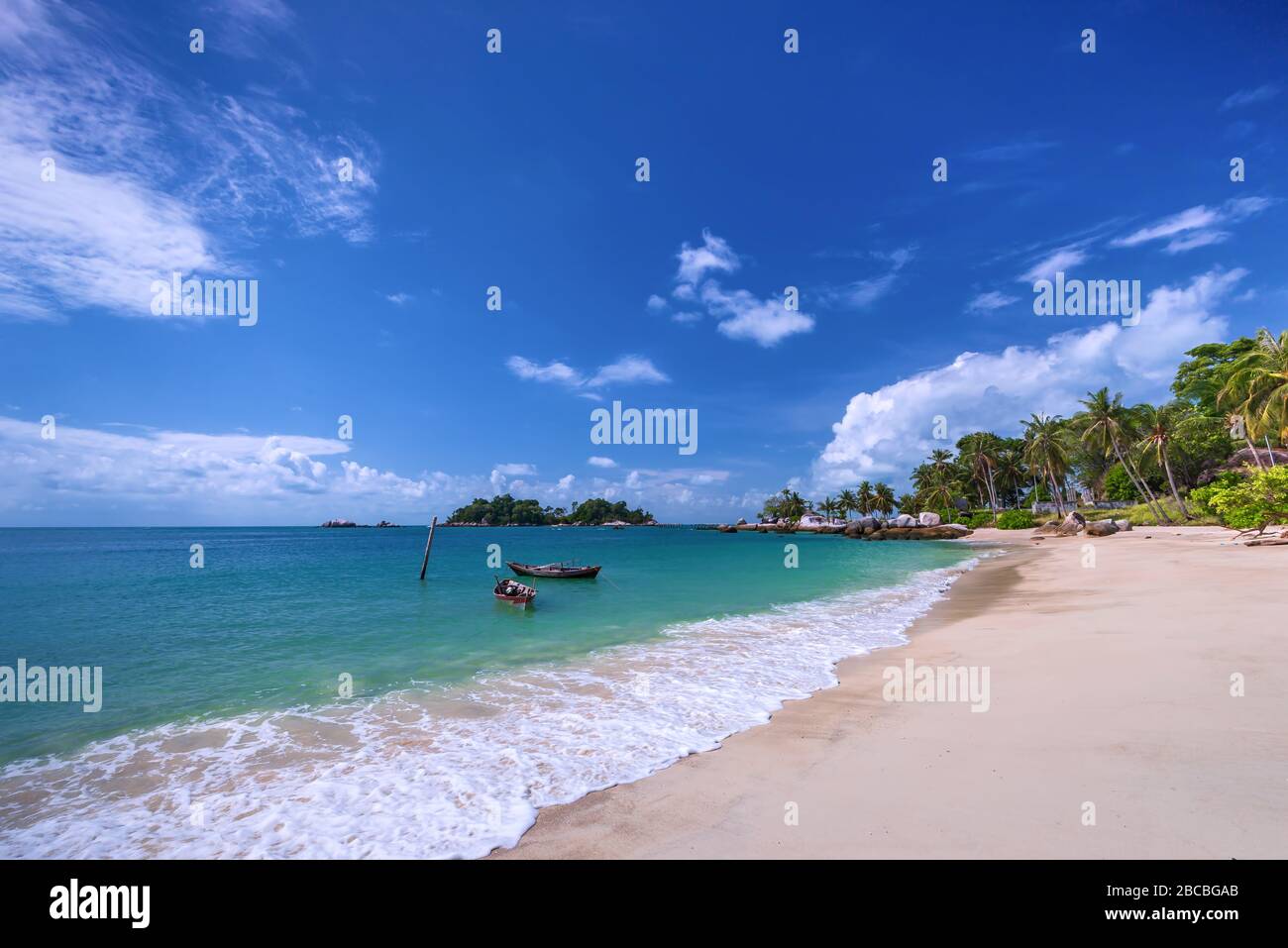 Wonderful Landscape Photos at Batam Bintan Island Indonesia Stock Photo ...