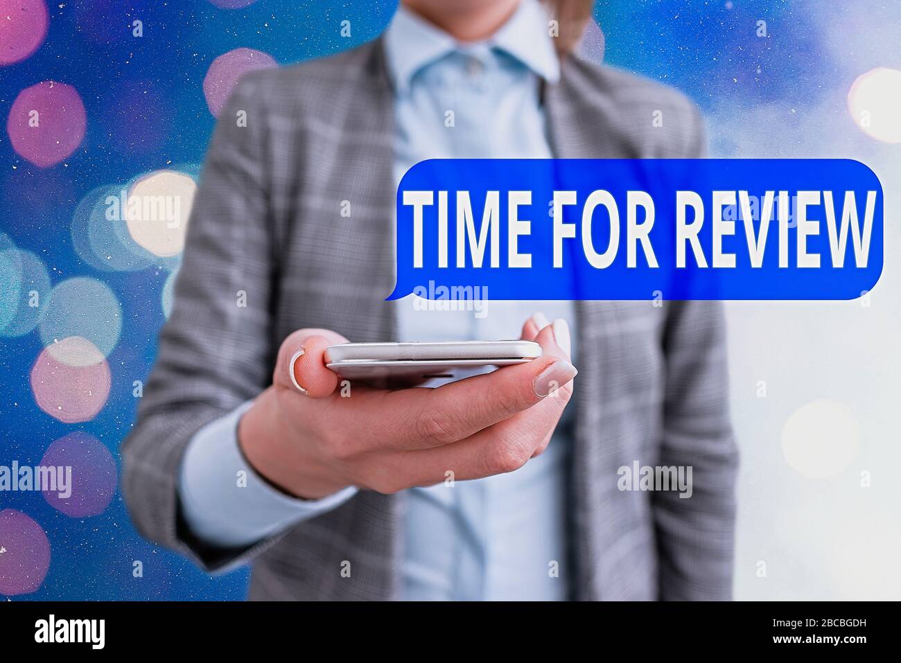 Conceptual hand writing showing Time For Review. Concept meaning review ...