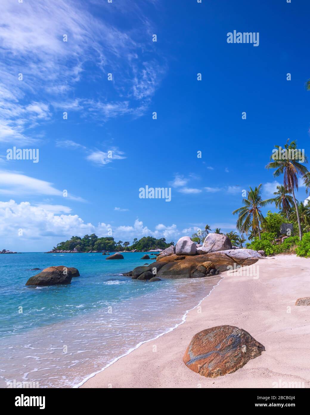 Wonderful Landscape Photos at Batam Bintan Island Indonesia Stock Photo ...
