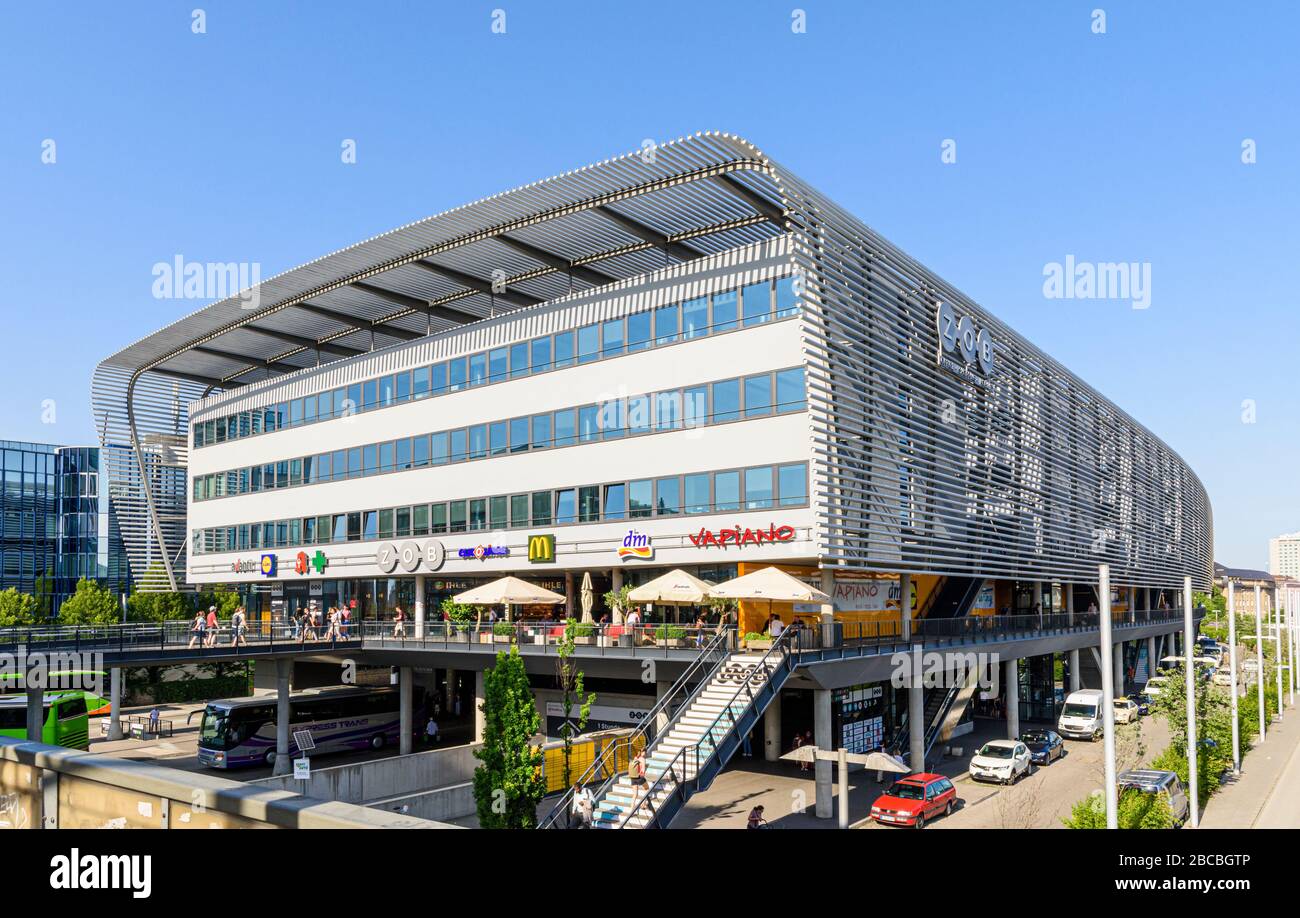 ZOB Munich, the central bus station terminal, Munich, Bavaria, Germany ...