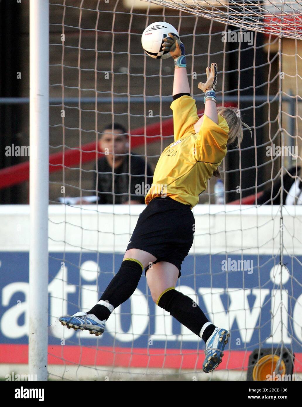 Millwall keeper Krissie Glover is beaten as Arsenal take the lead ...