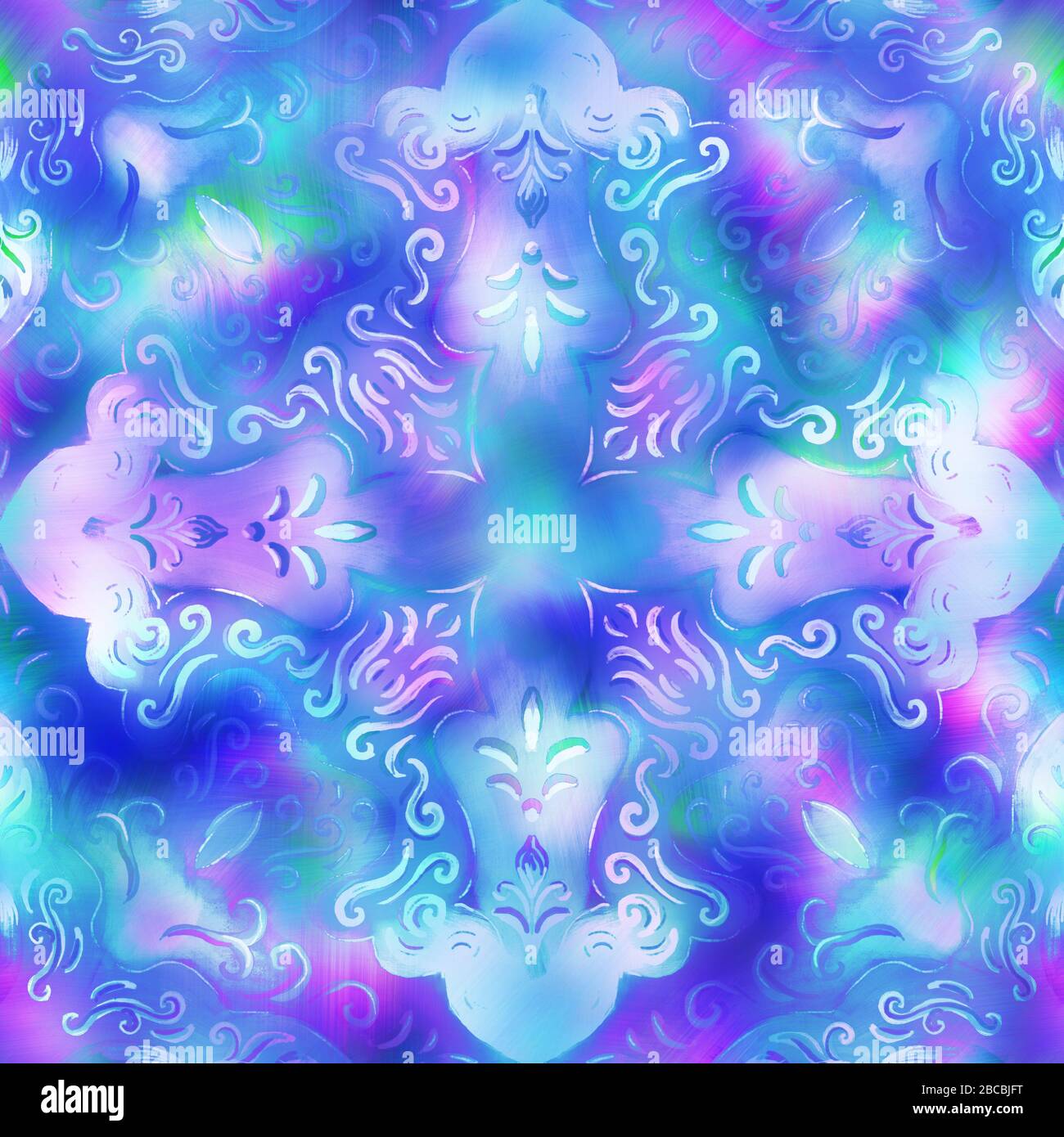 Surreal ombre blend digital pattern overlay swatch Stock Photo - Alamy