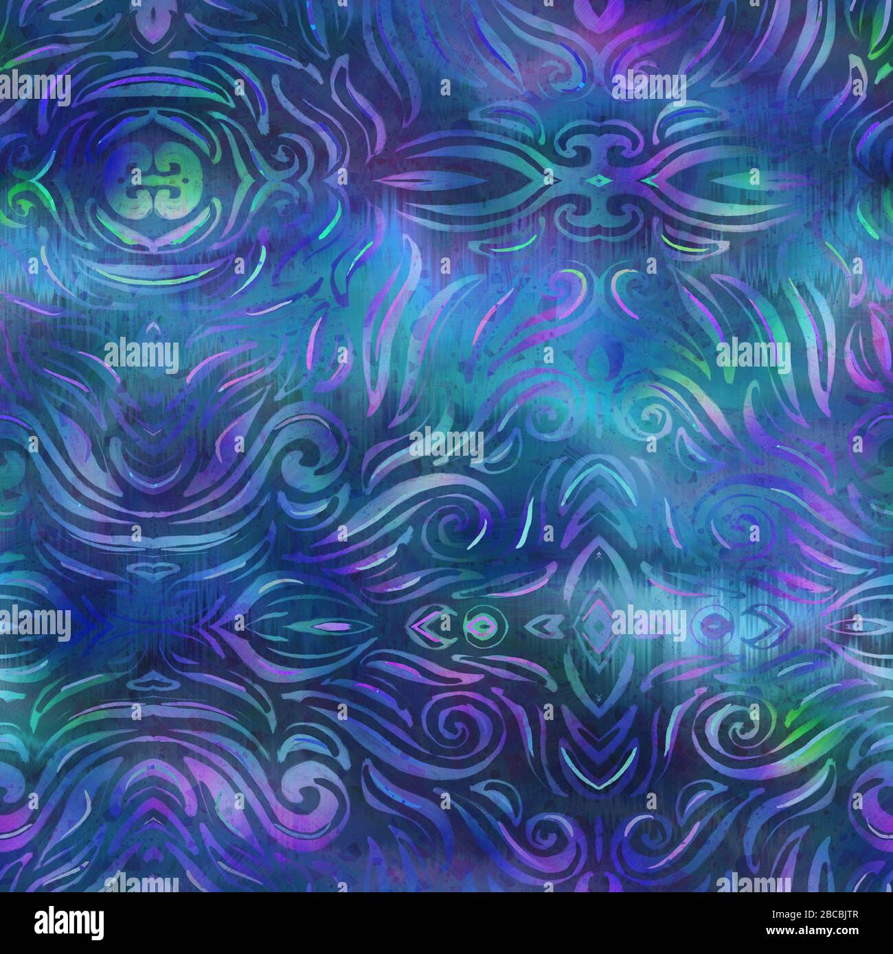 Surreal ombre blend digital pattern overlay swatch Stock Photo - Alamy