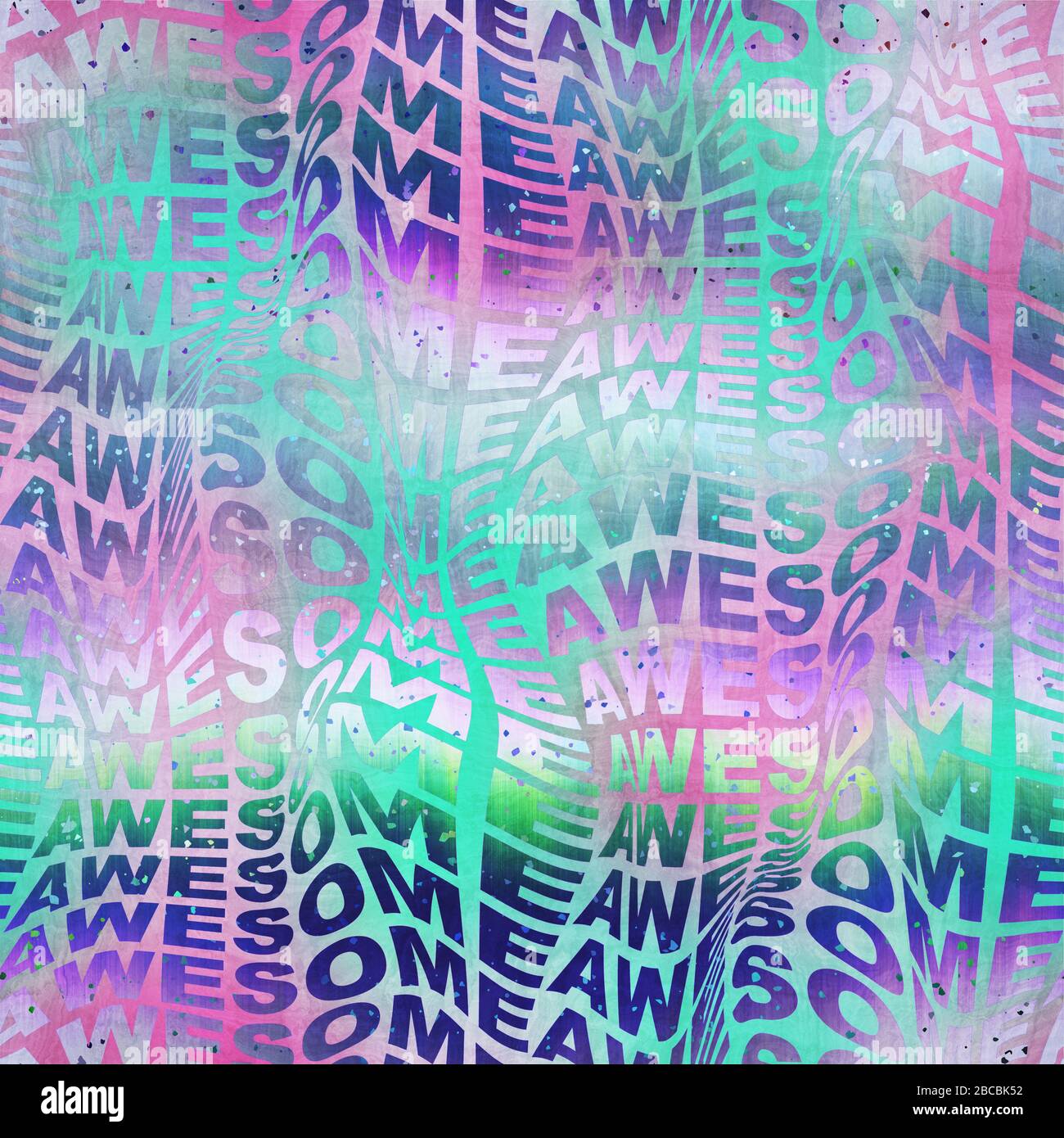 Surreal ombre blend digital pattern overlay swatch Stock Photo - Alamy