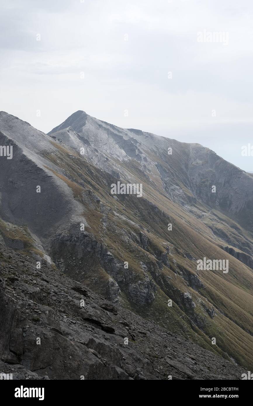 Trekking on the Rocciamelone mountain in valsusa Stock Photo - Alamy