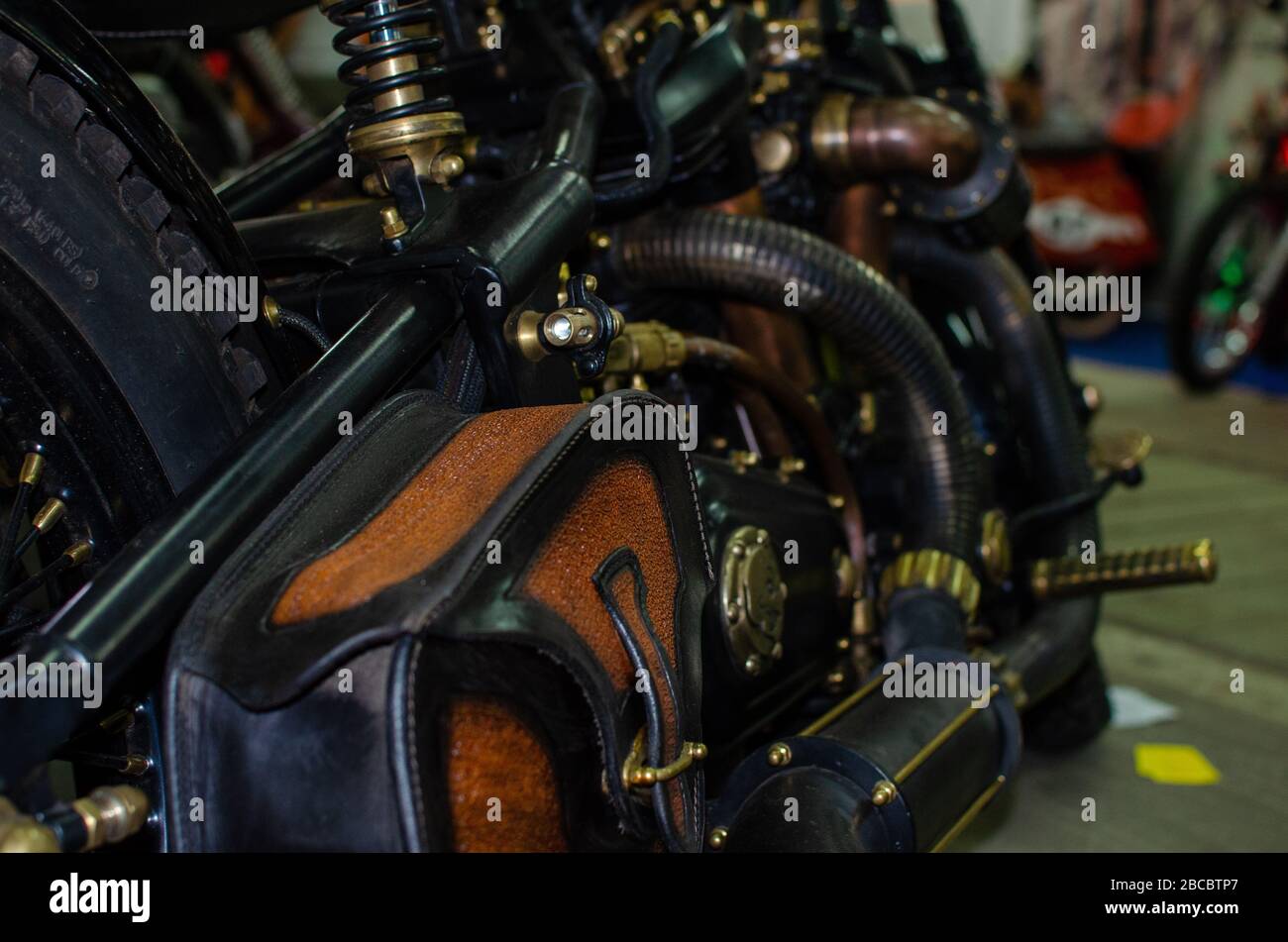 Side exhaust pipes hi-res stock photography and images - Alamy