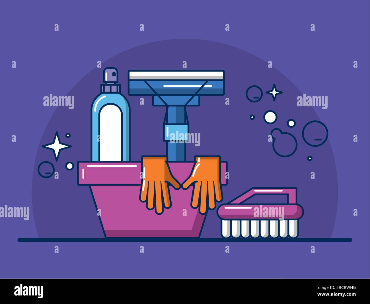 housekeeping tools and products icons Stock Vector Image & Art - Alamy