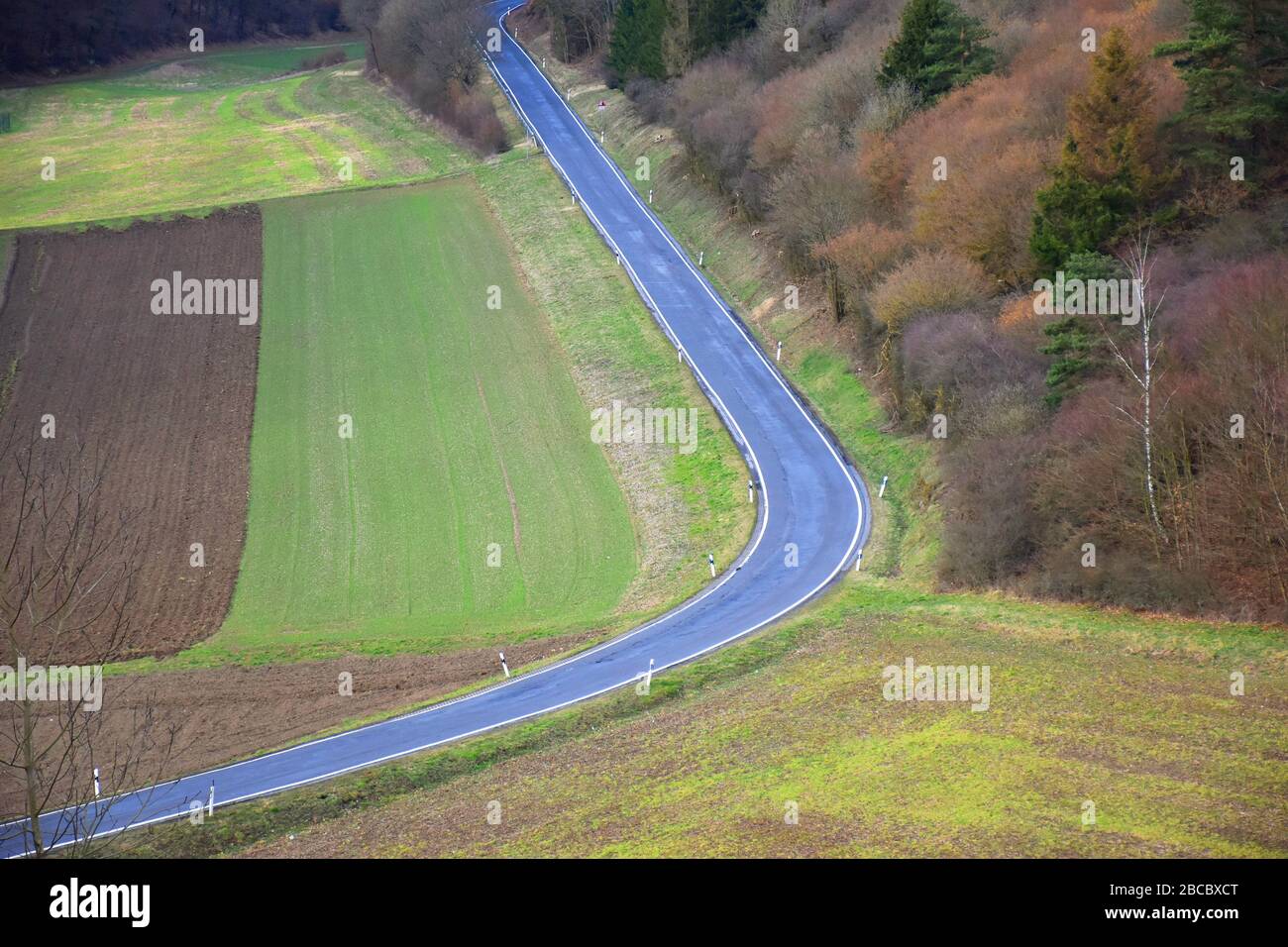 Germany scenic road hi-res stock photography and images - Alamy