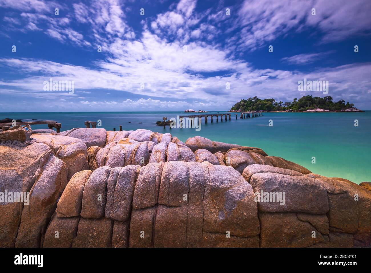 Wonderful Landscape Photos at Batam Bintan Island Indonesia Stock Photo ...