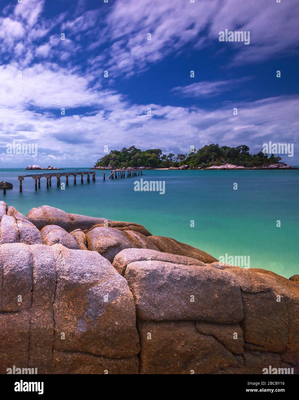 Wonderful Landscape Photos at Batam Bintan Island Indonesia Stock Photo ...
