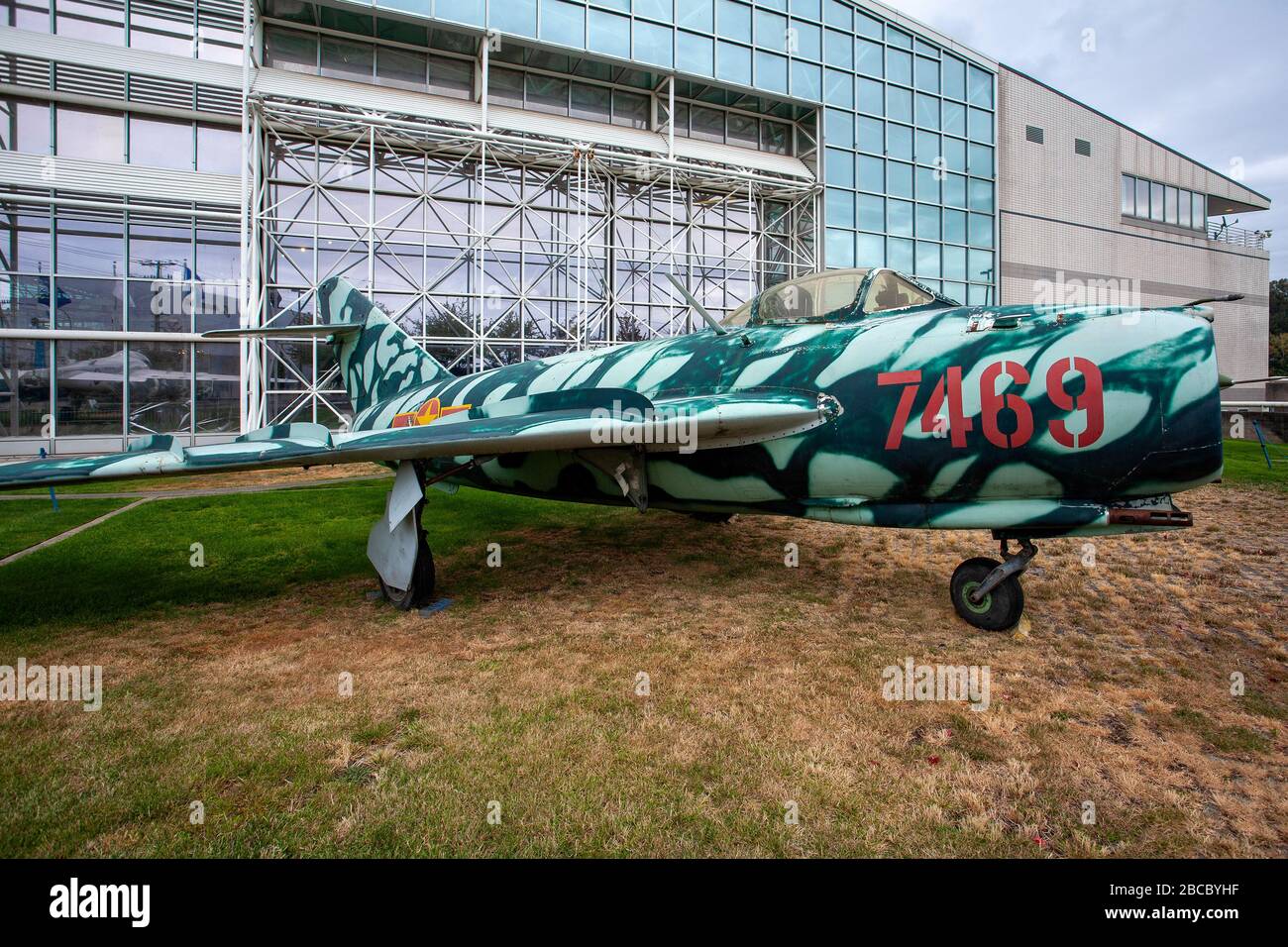 Mikoyan-Gurevich MiG-17 (1952).The Museum of Flight.Seattle.USA Stock ...