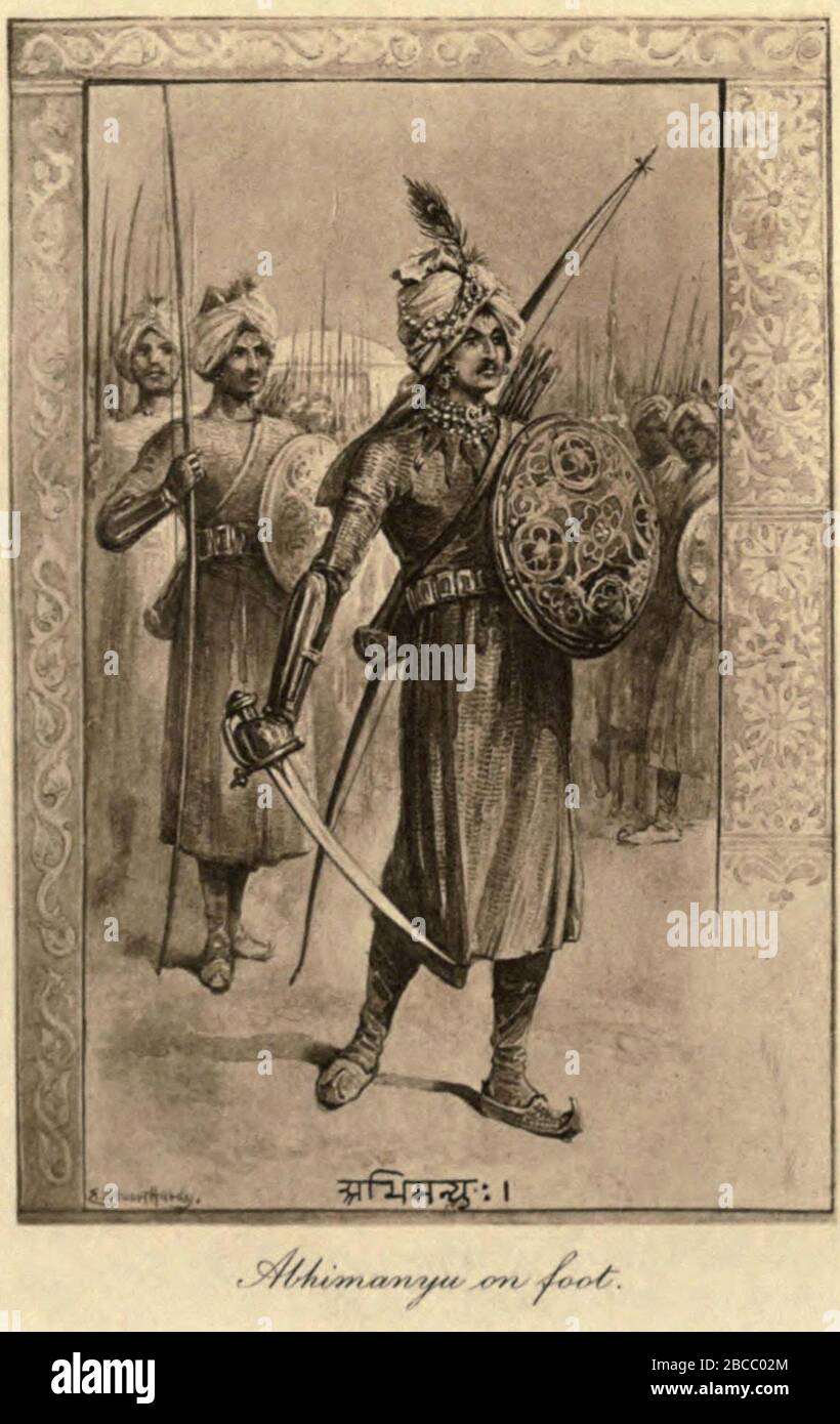 The mahabharata book hi-res stock photography and images - Alamy