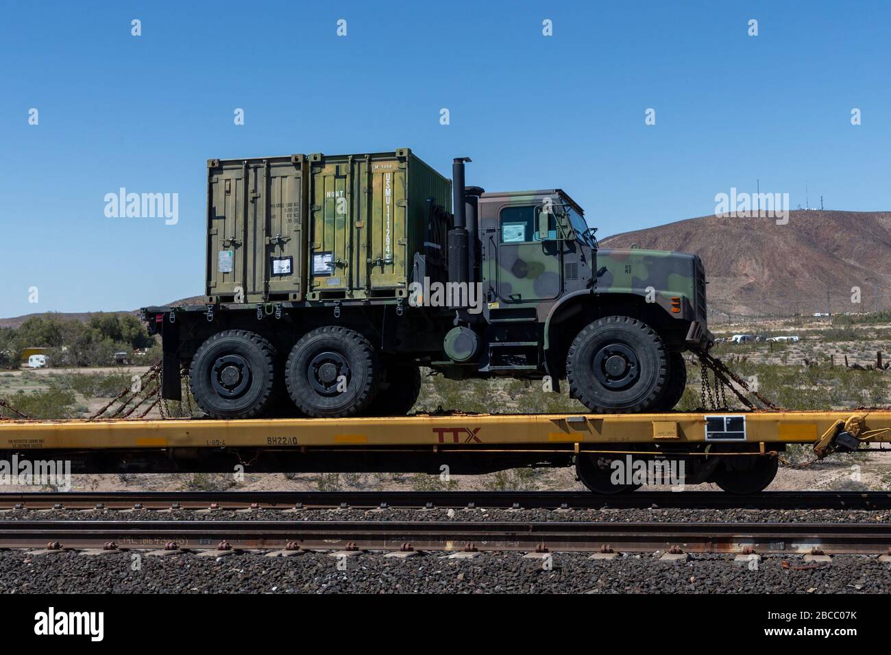 Marine corps logistics base barstow hi-res stock photography and images ...
