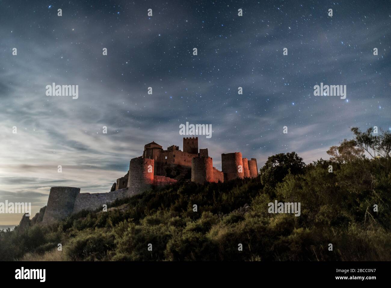 Loarre Castle, Huesca, Aragon, Spain Stock Photo - Alamy