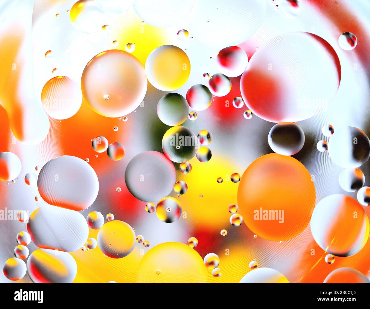 background, multicolored balls, blur, texture, heterogeneous color ...