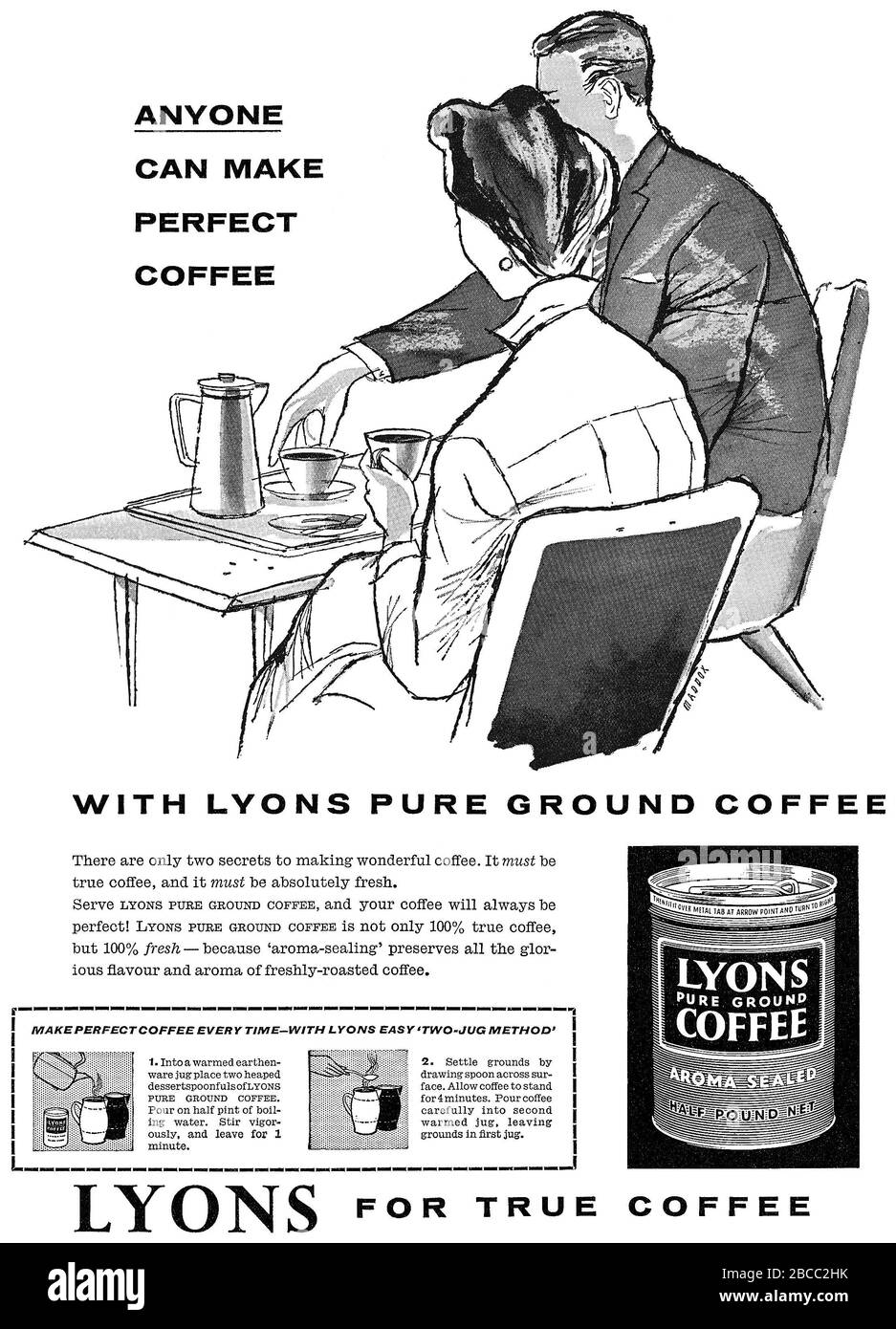 Instant coffee history hi-res stock photography and images - Alamy