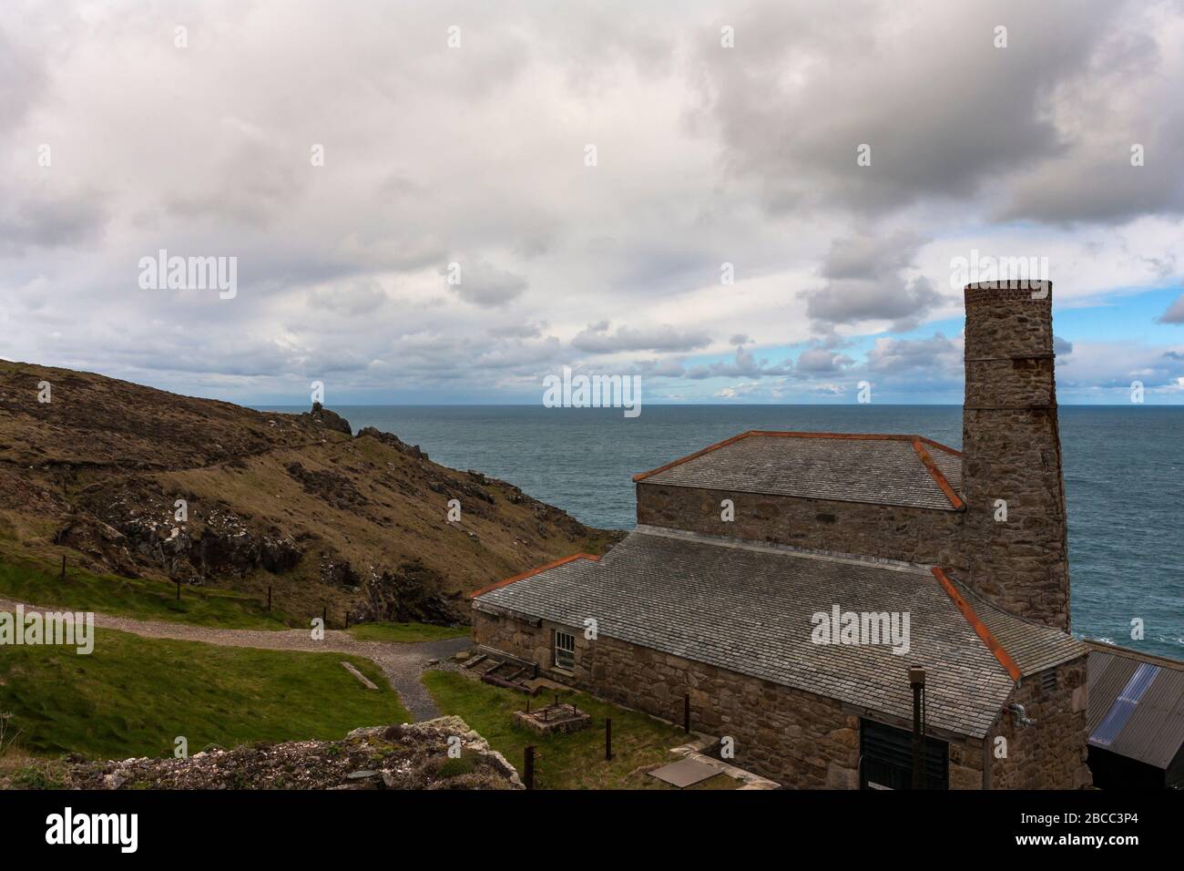 Boiler house, Levant Mine, Cornwall and West Devon Mining Landscape ...