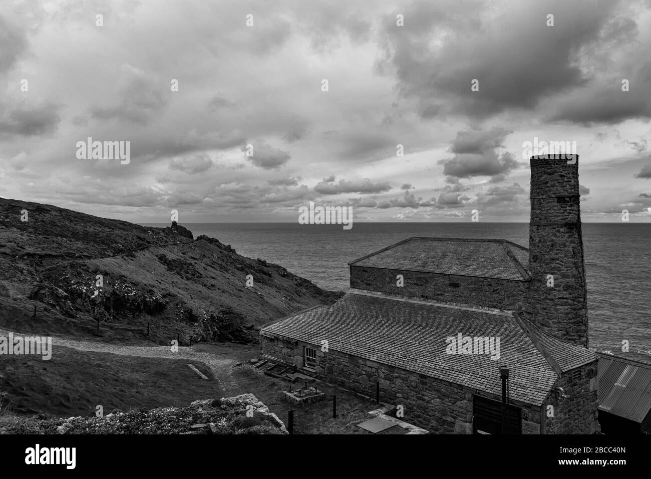 Boiler house, Levant Mine, Cornwall and West Devon Mining Landscape ...