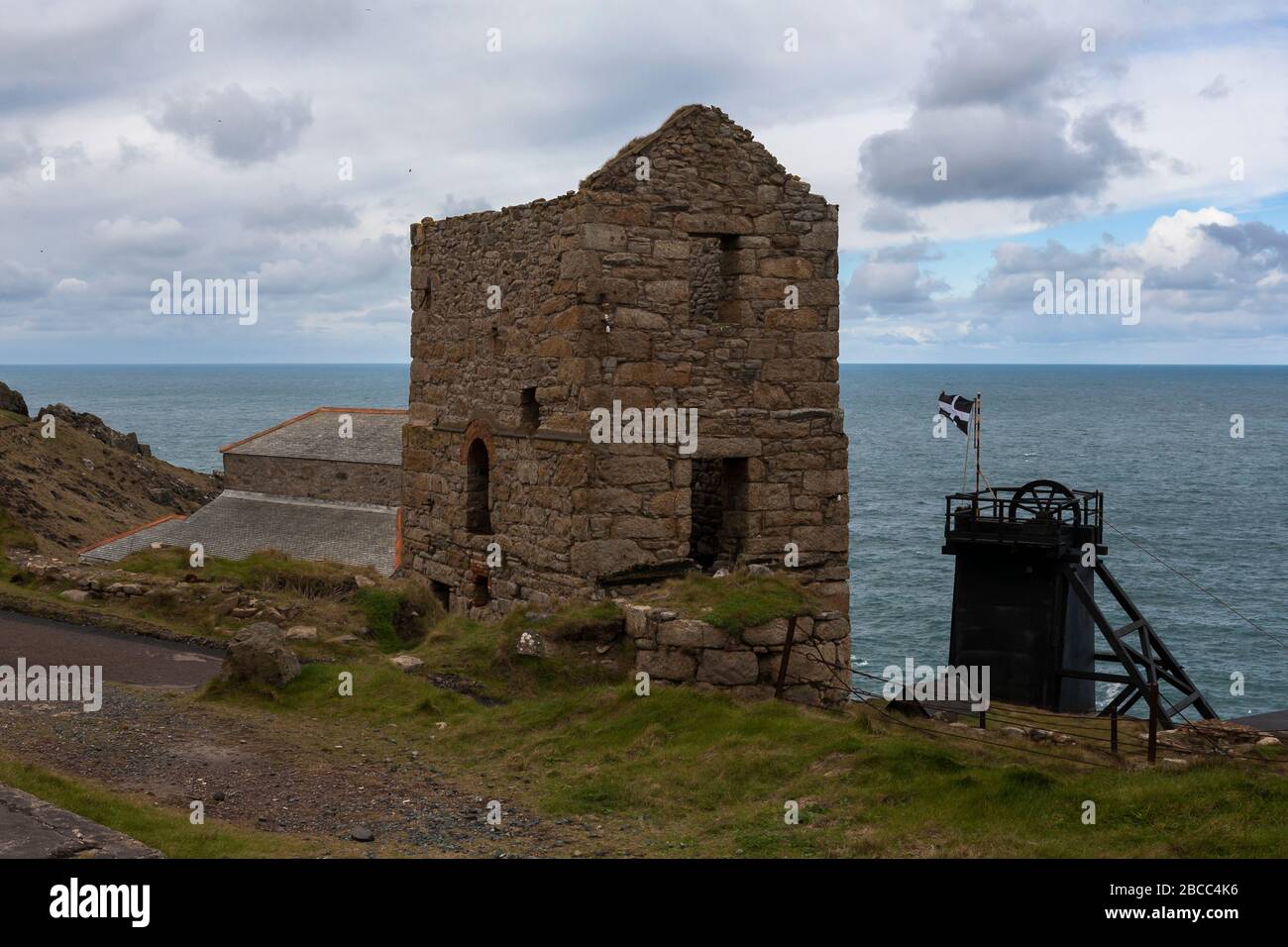 Pump engine house, Levant Mine, Cornwall and West Devon Mining ...