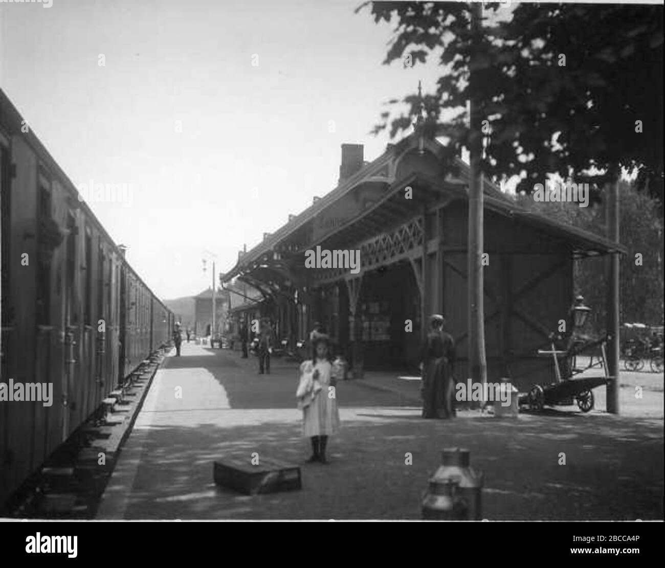 Sandvika station Black and White Stock Photos & Images - Alamy