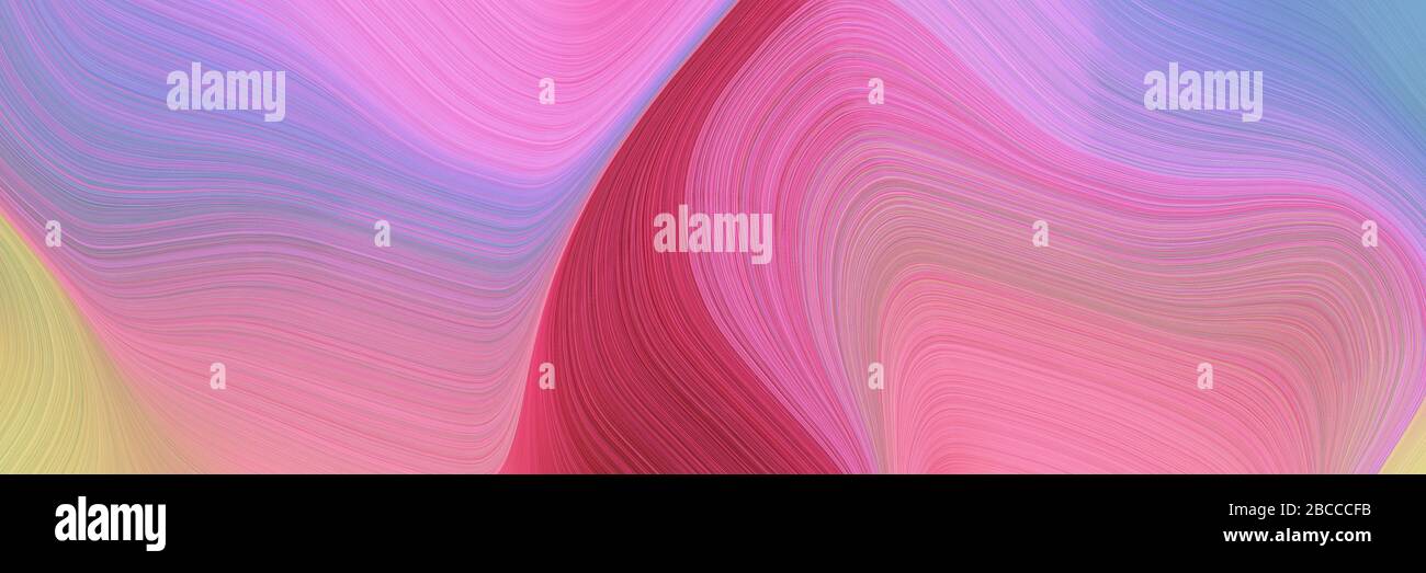 abstract dynamic curved lines flowing header with pastel violet, pale ...