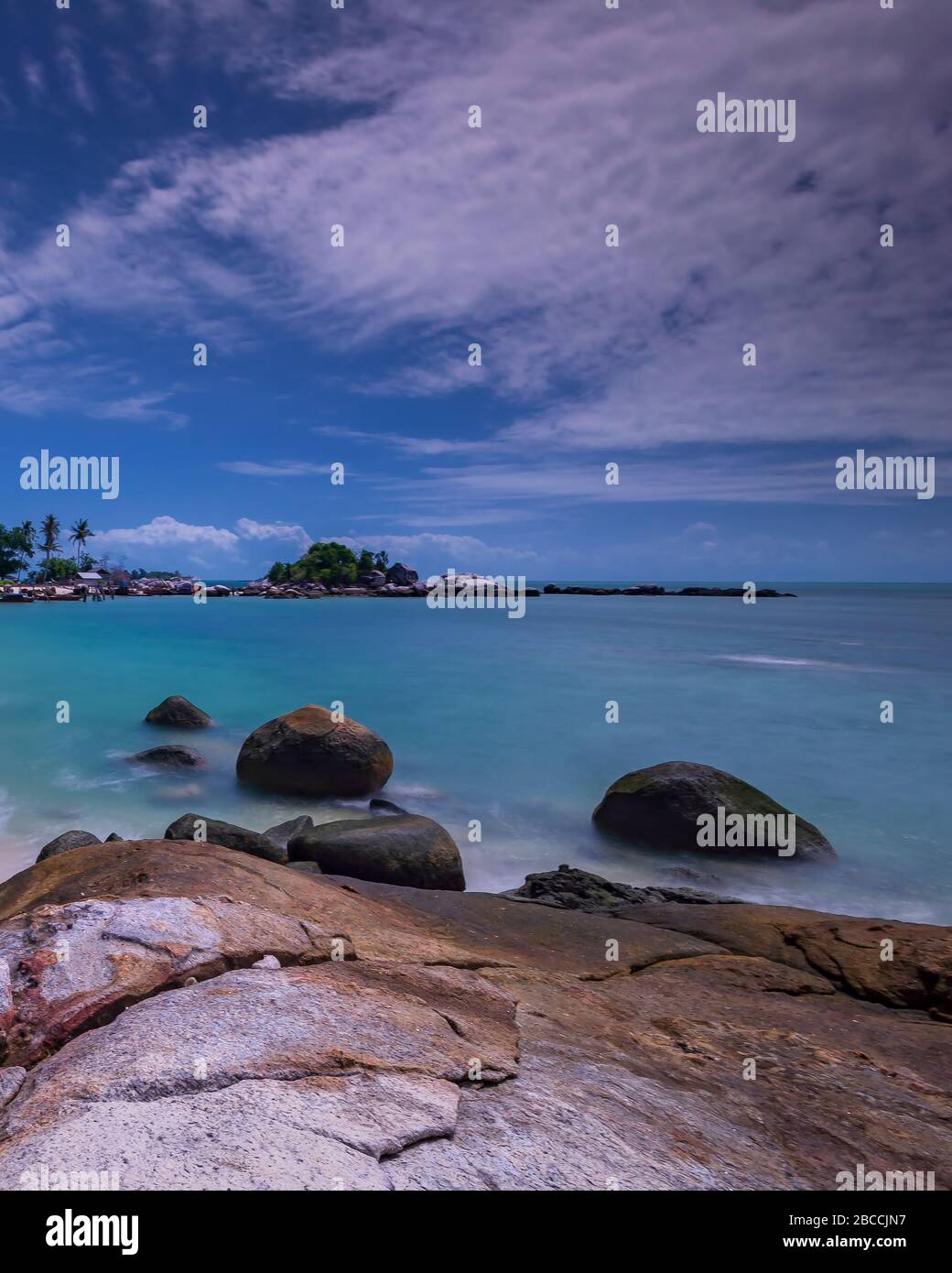 Wonderful Landscape Photos at Batam Bintan Island Indonesia Stock Photo ...