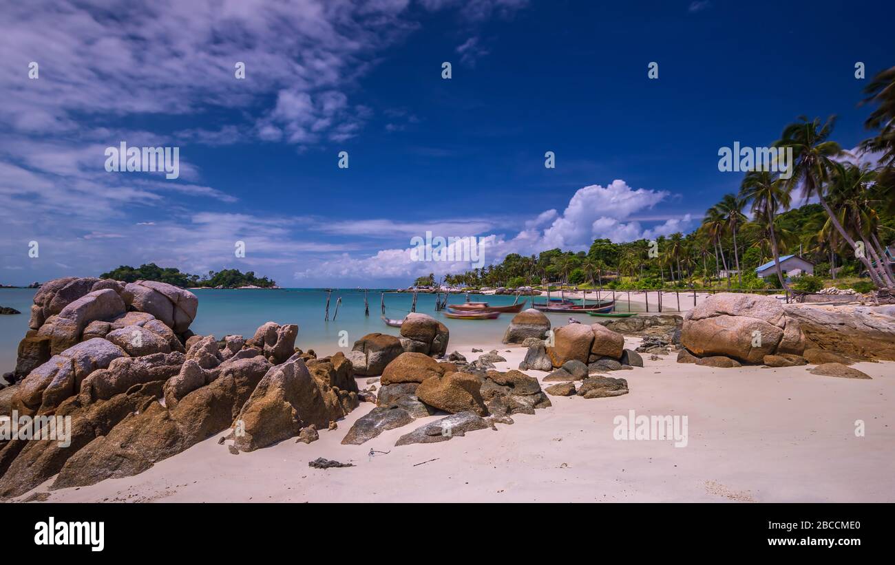 Wonderful Landscape Photos at Batam Bintan Island Indonesia Stock Photo ...