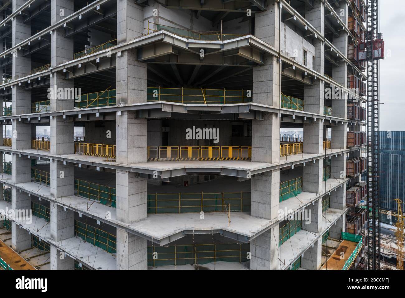 Modern buildings under construction Stock Photo - Alamy