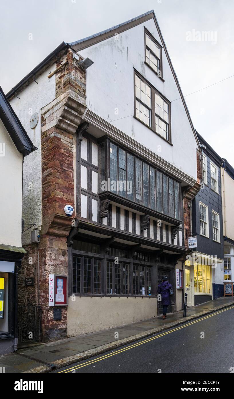 Totnes Museum is housed in an Elizabethan merchant's house (c1575) in ...