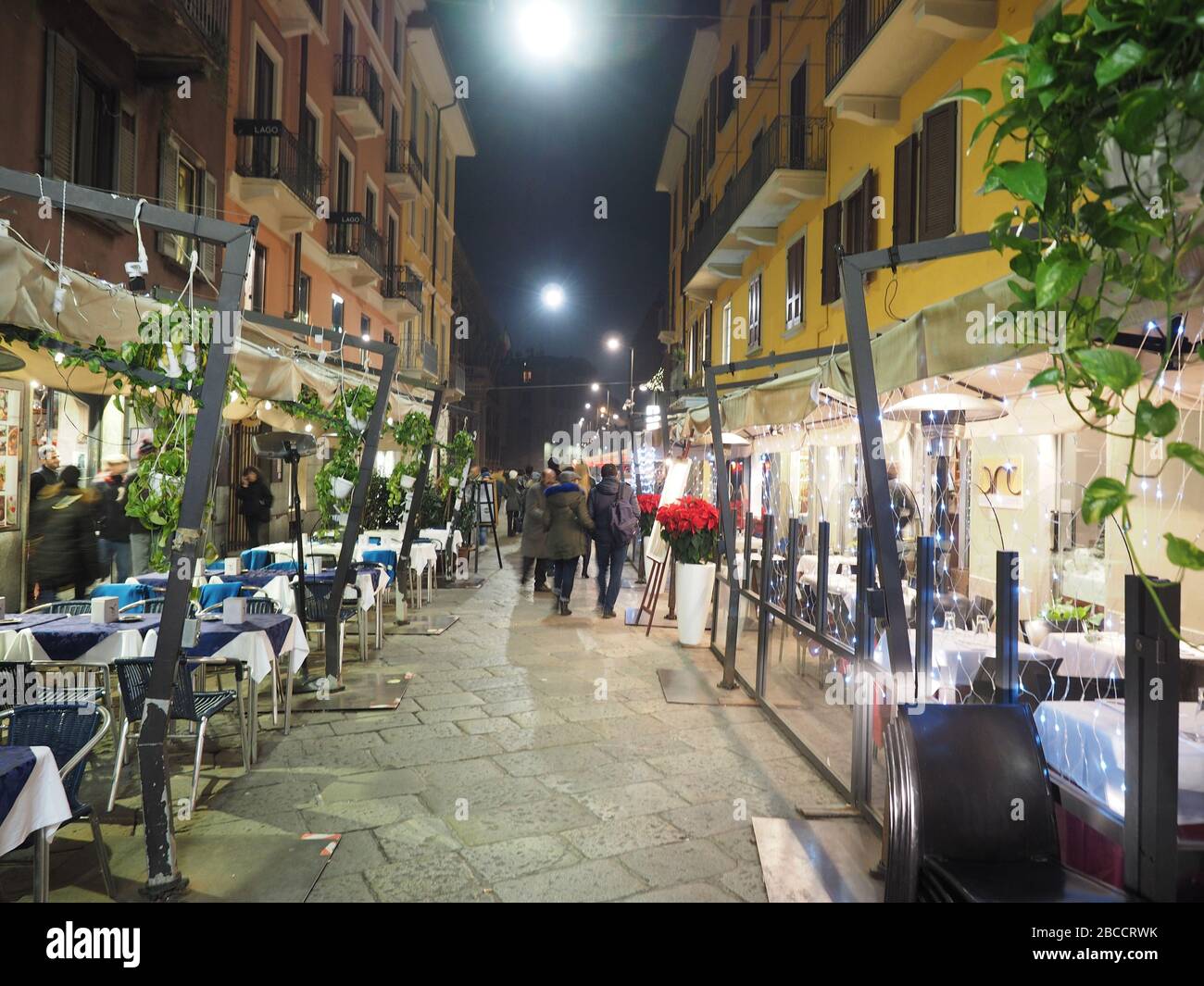 Via brera street district hi-res stock photography and images - Alamy