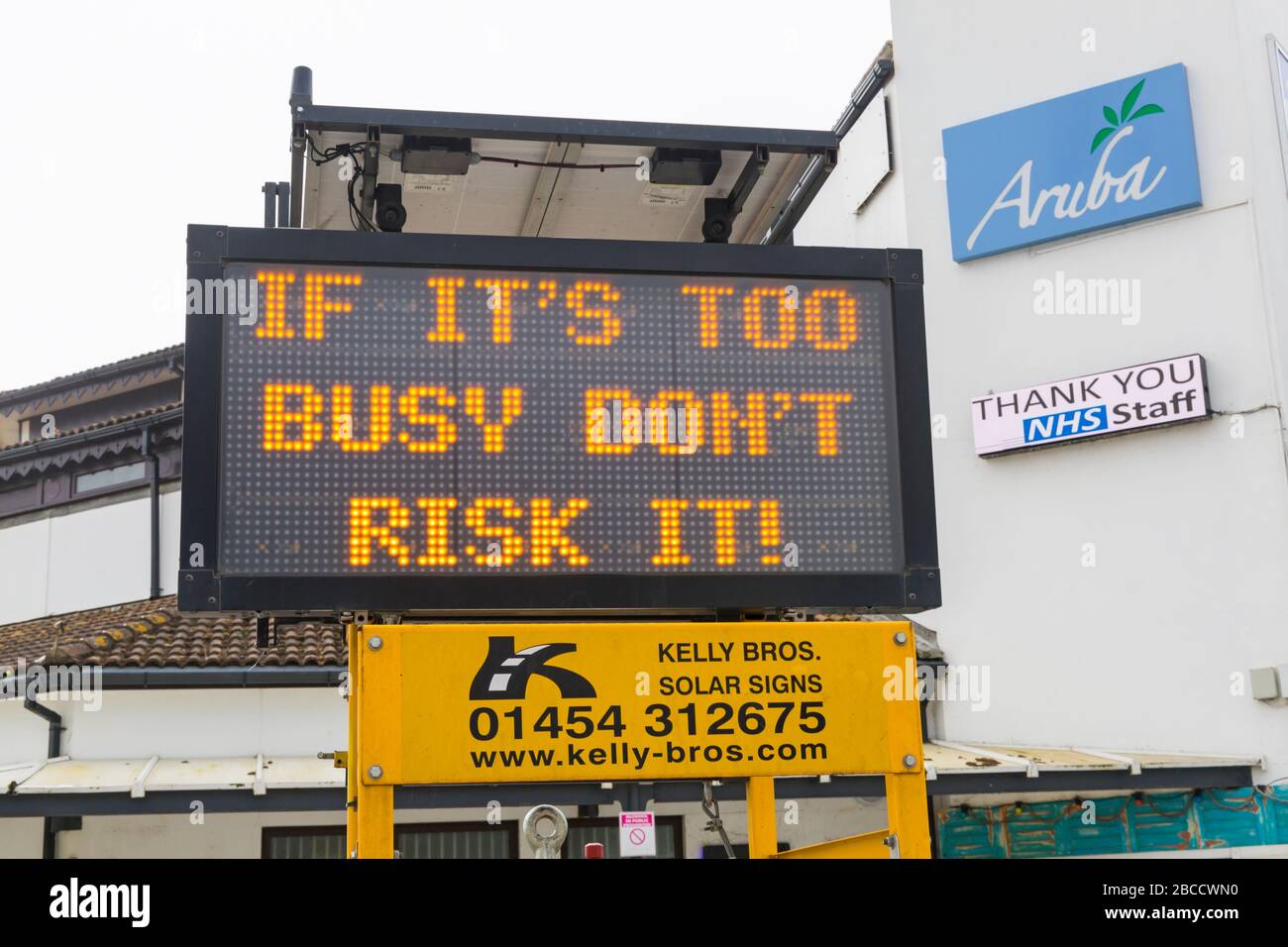 Thank you nhs sign signs hi-res stock photography and images - Alamy