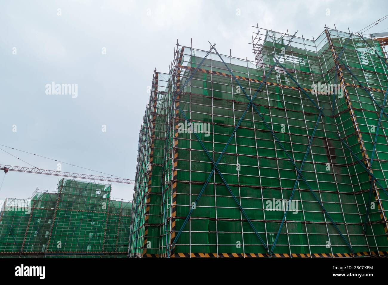 Modern buildings under construction Stock Photo - Alamy