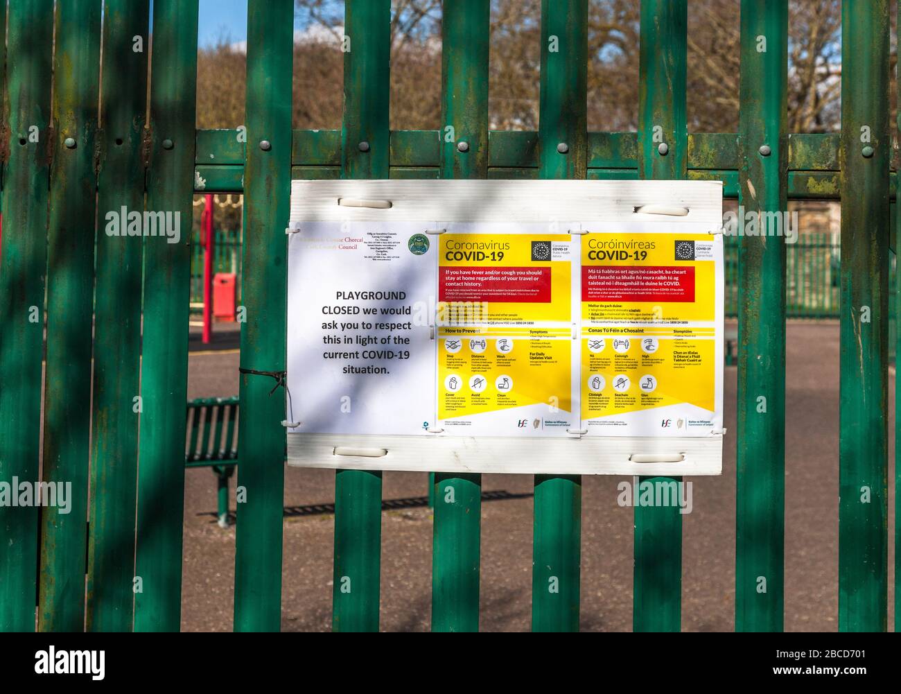 Closed playground ireland hi-res stock photography and images - Alamy