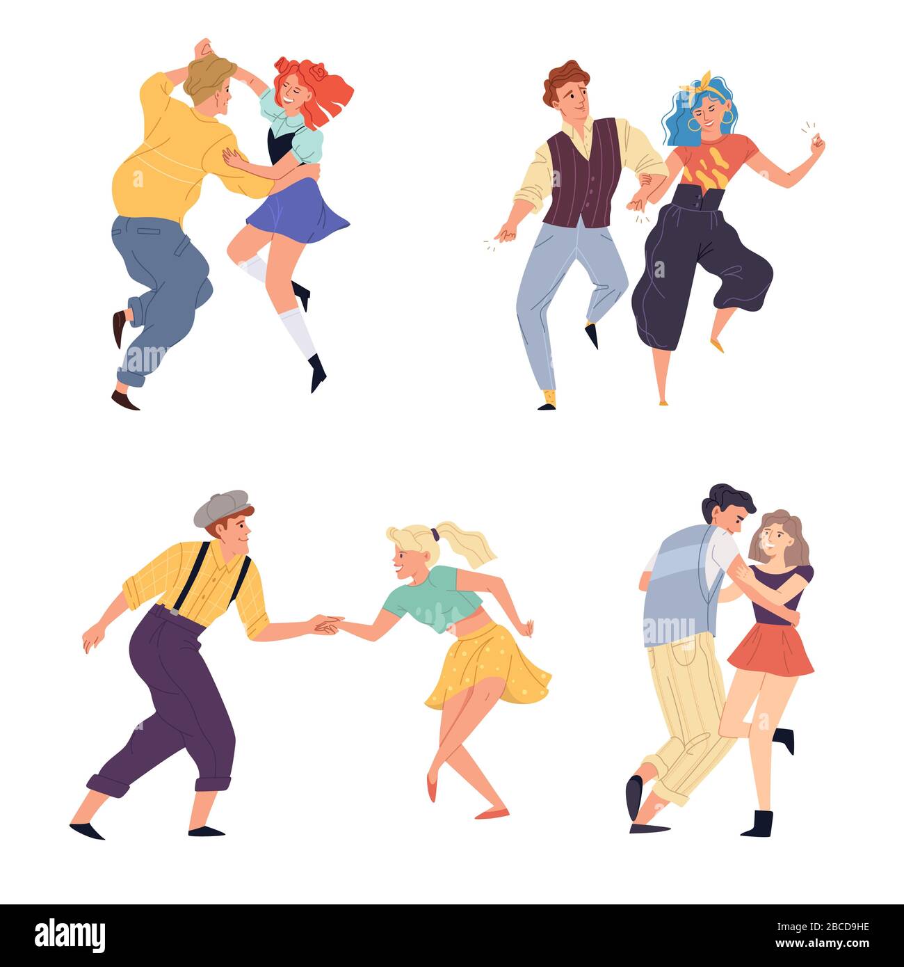 1950s swing dancing hi-res stock photography and images - Alamy