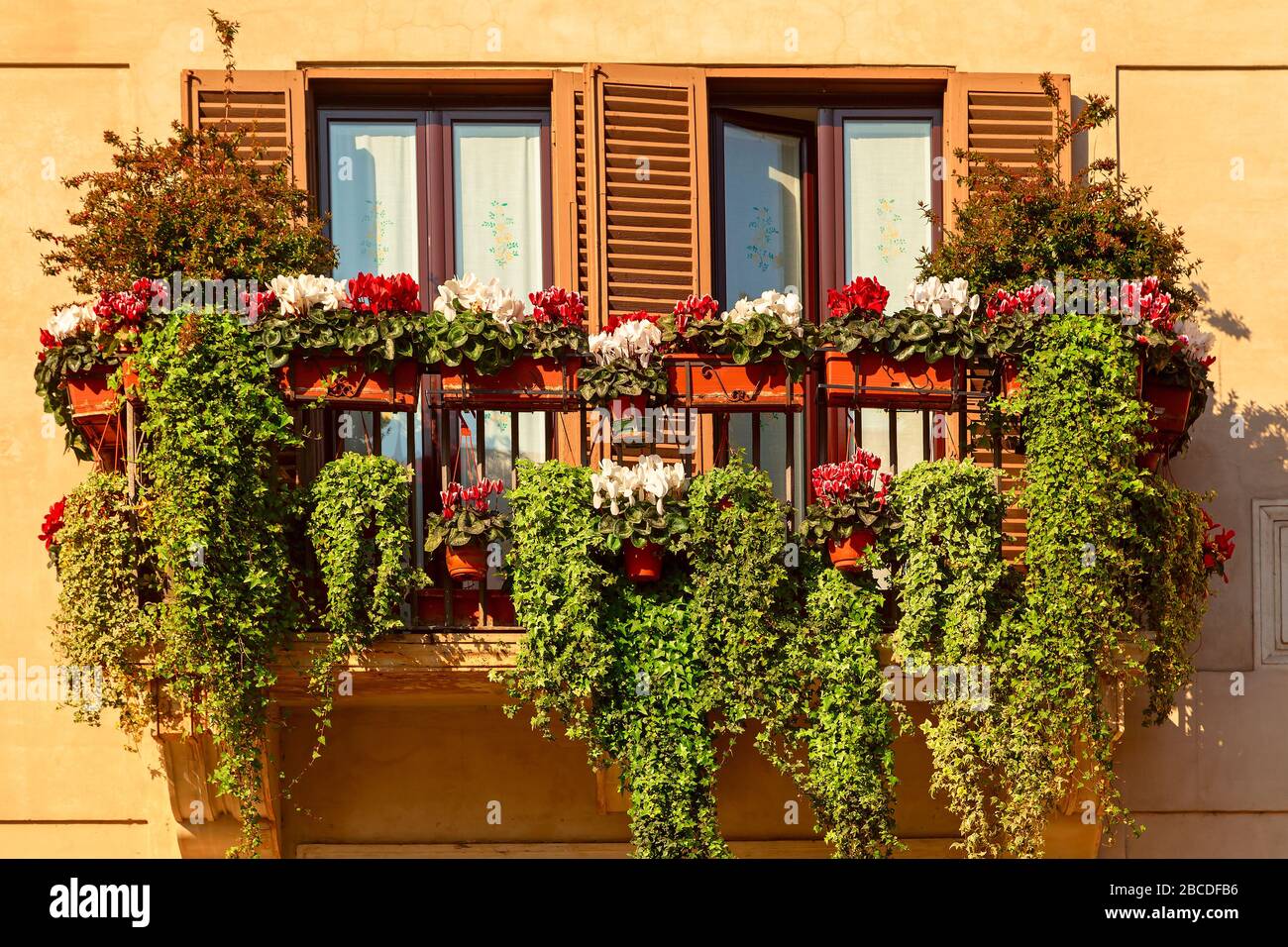 Beautiful green balcony on hi-res stock photography and images - Alamy