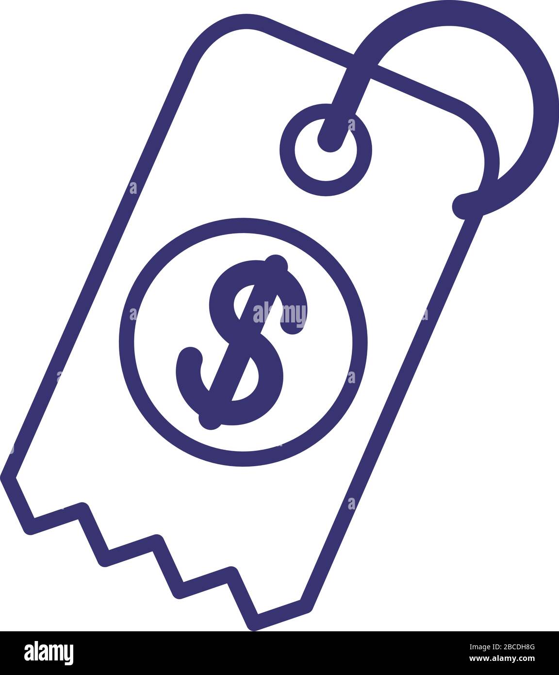 Money hanging on line Stock Vector Images - Alamy