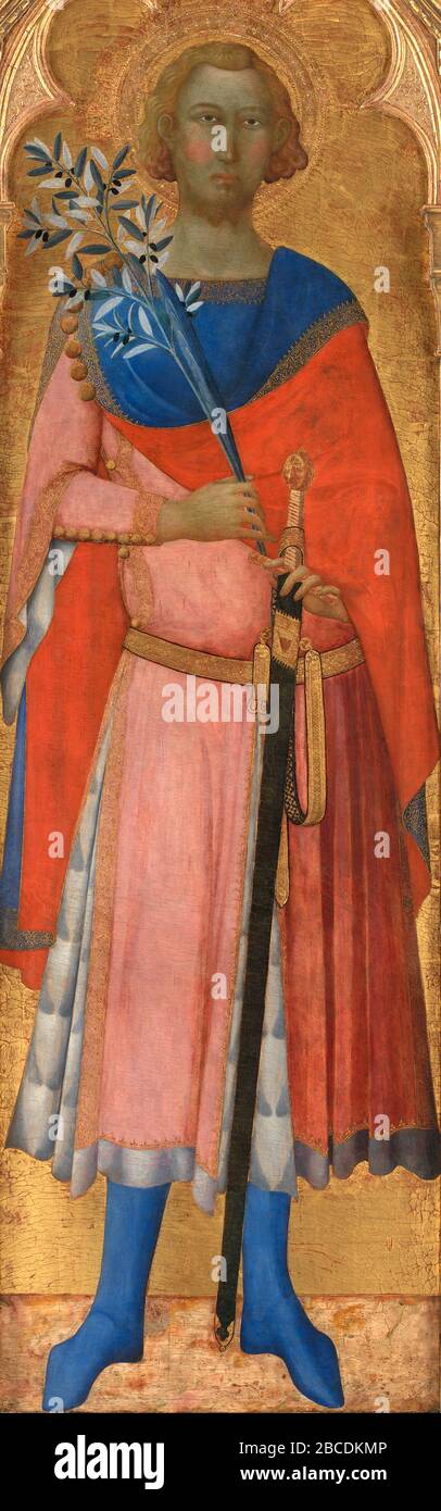 Saint Victor, St Victor, Christian martyr. St Victor of Siena by the ...