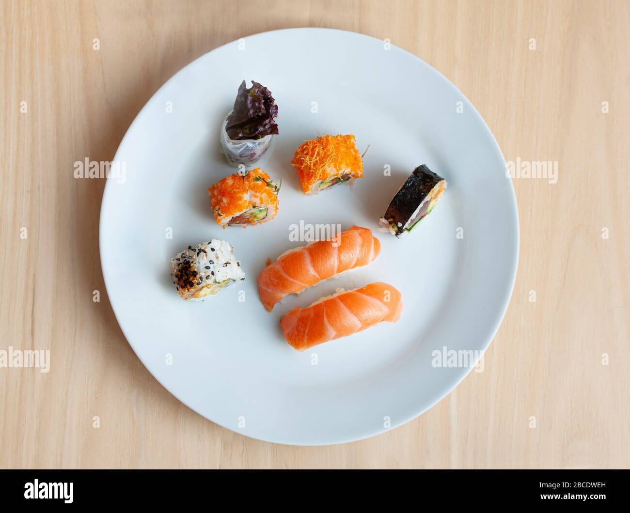 Japanese food top view hi-res stock photography and images - Alamy