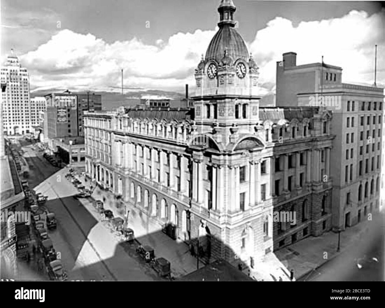 Canada then now Black and White Stock Photos & Images - Alamy