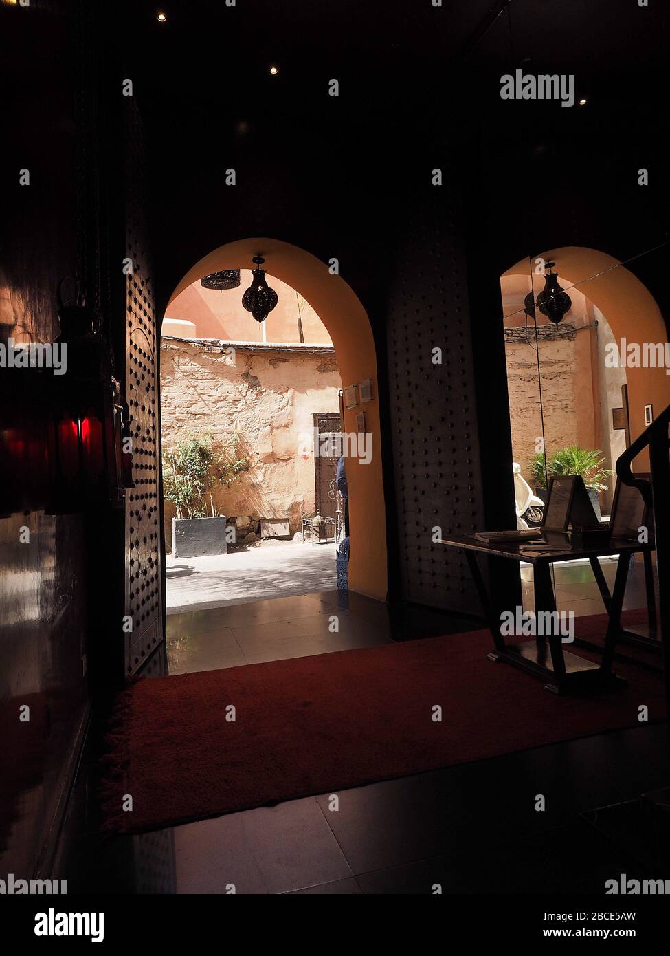 Marrakesh café arabe hi-res stock photography and images - Alamy