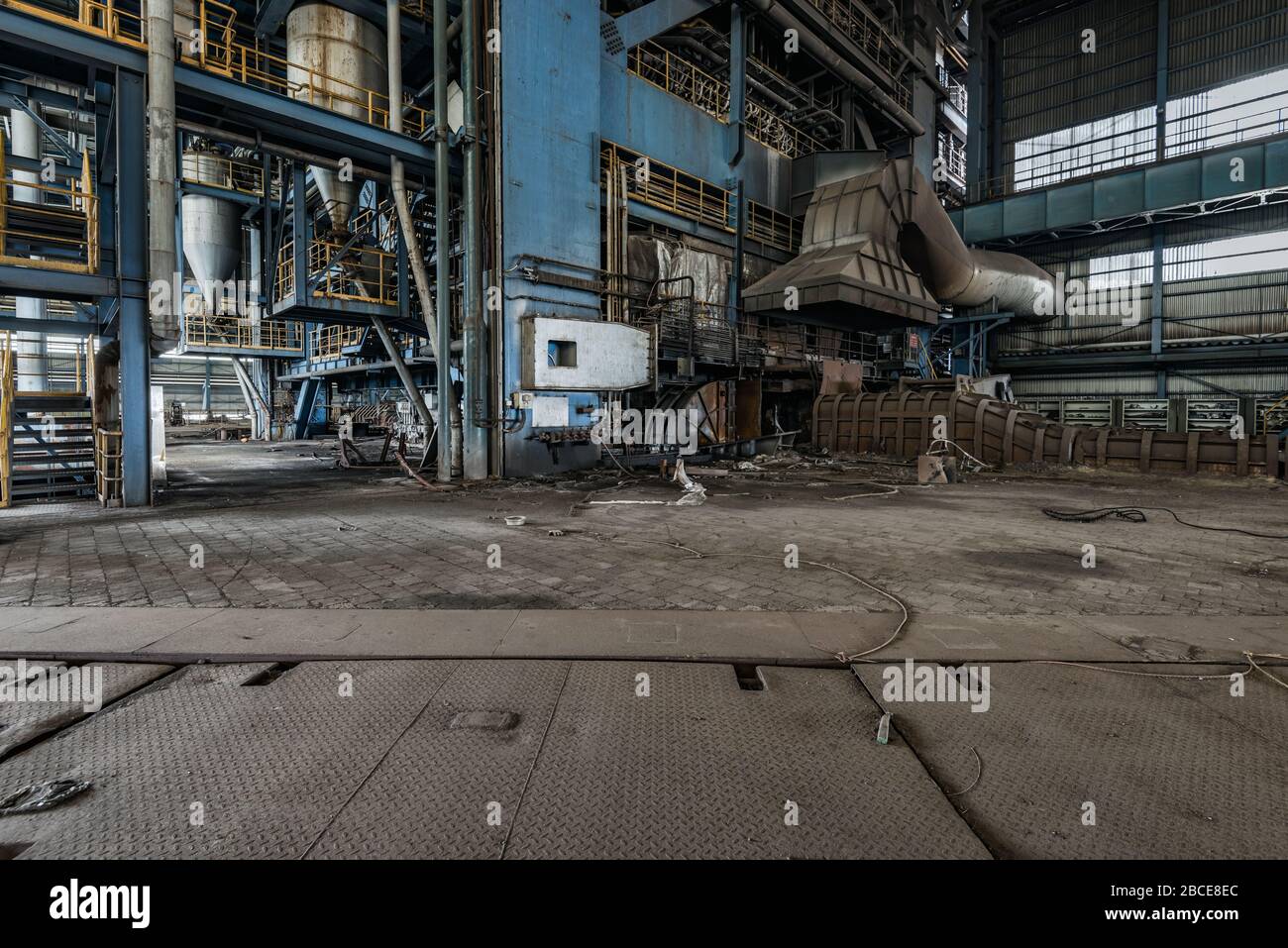 Abandoned industrial steel mill hi-res stock photography and images - Alamy
