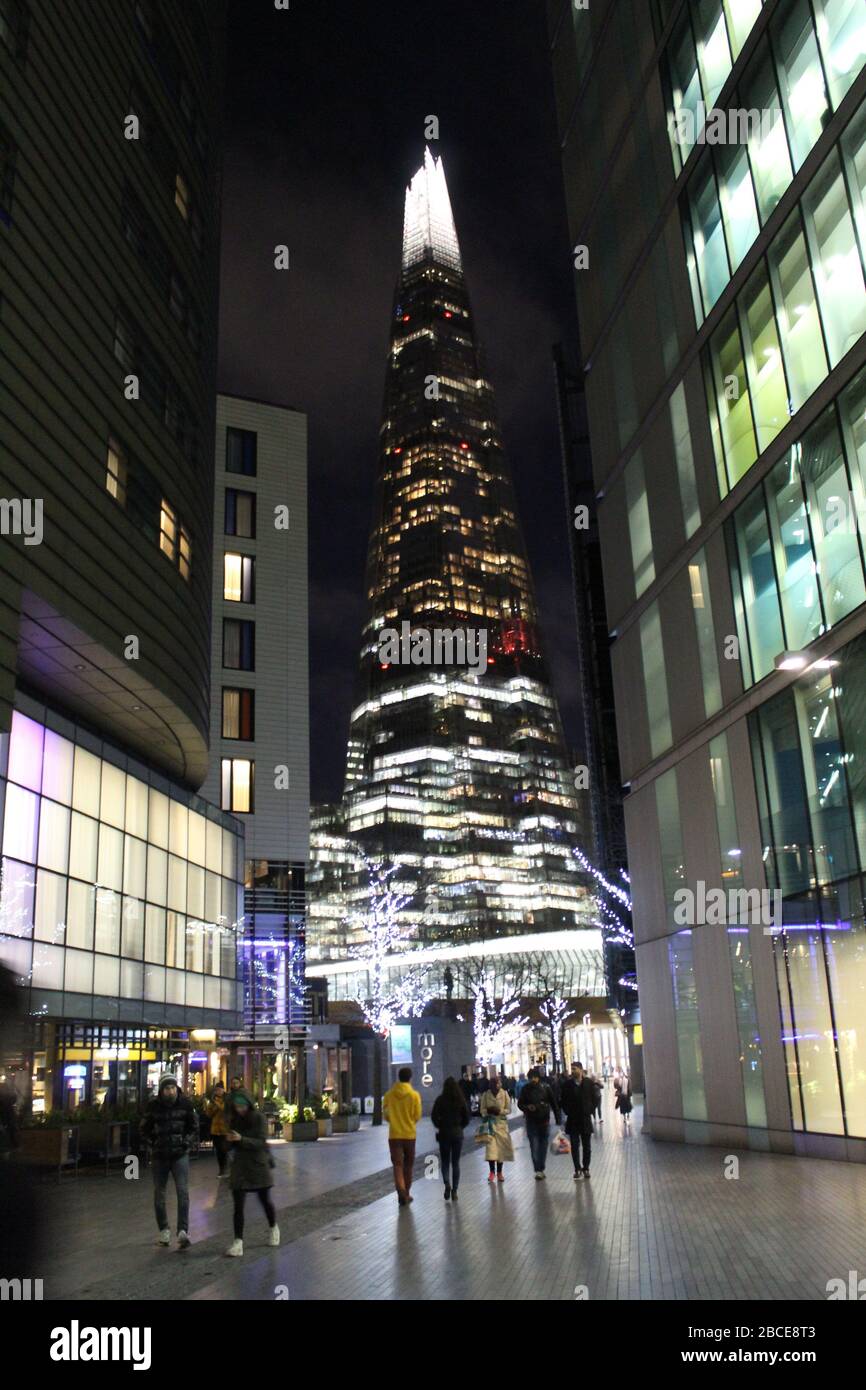 Shard london christmas hi-res stock photography and images - Alamy