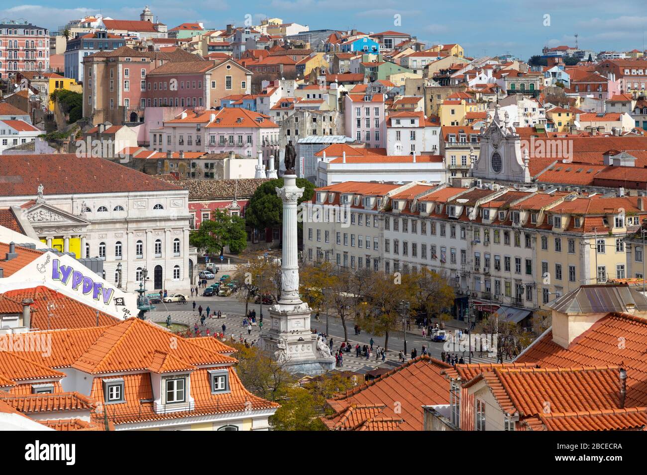 Pedro iv square hi-res stock photography and images - Alamy