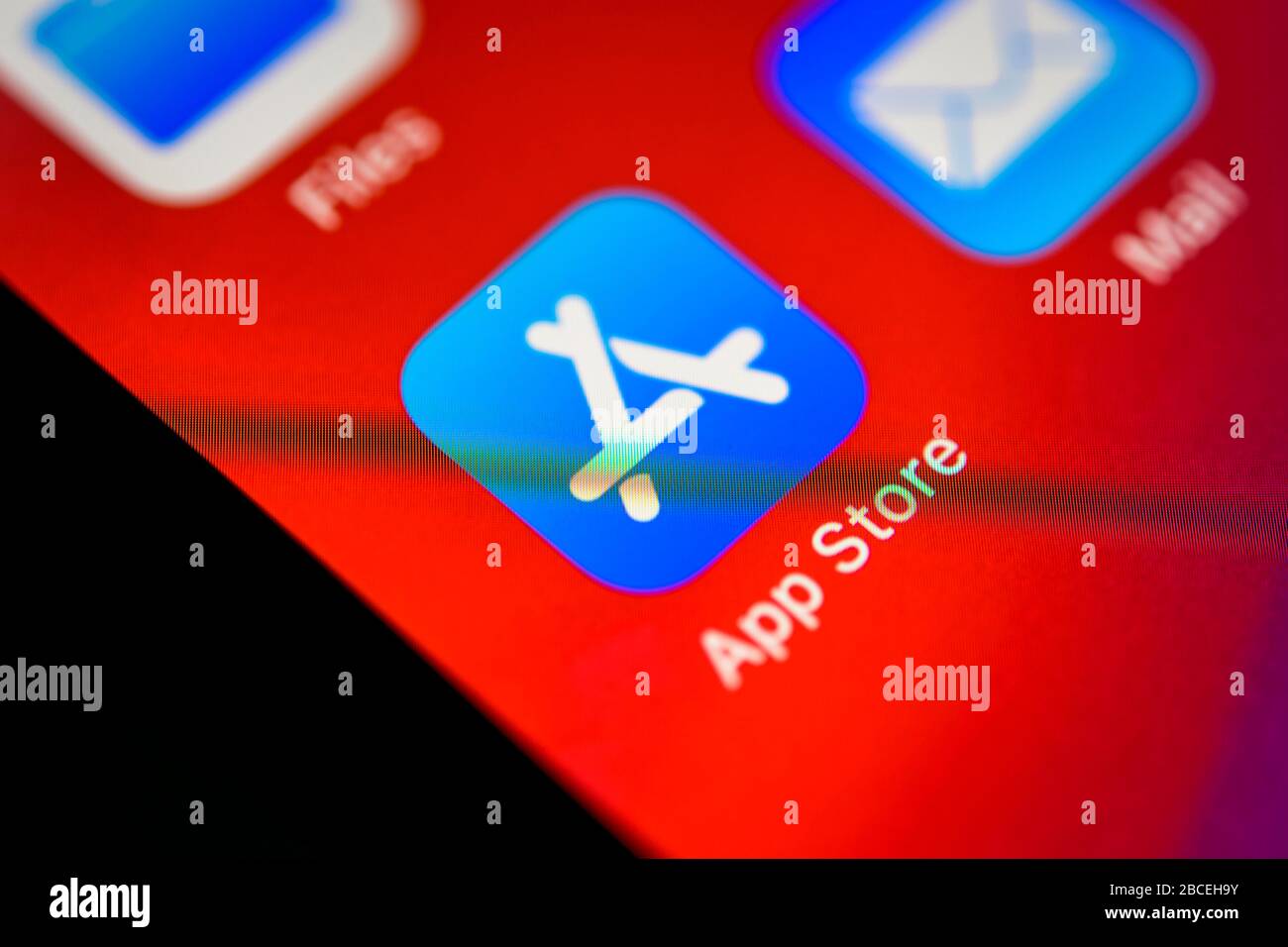 Apple App Store, icon, logo, display, screen, iPhone, app, mobile phone ...