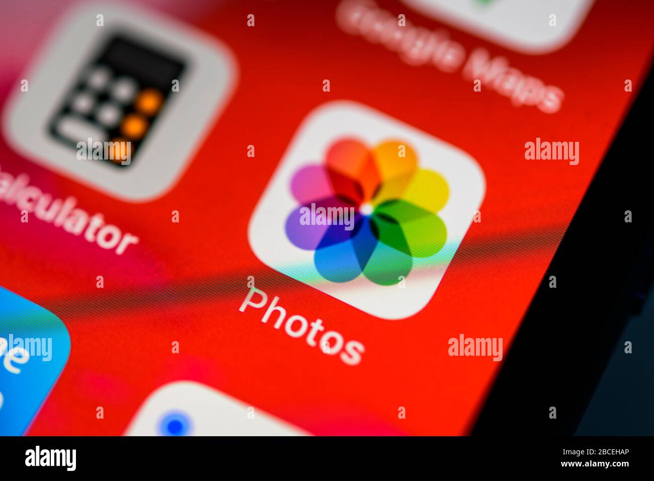 Apple Photos App, icon, logo, display, screen, iPhone, app, mobile ...