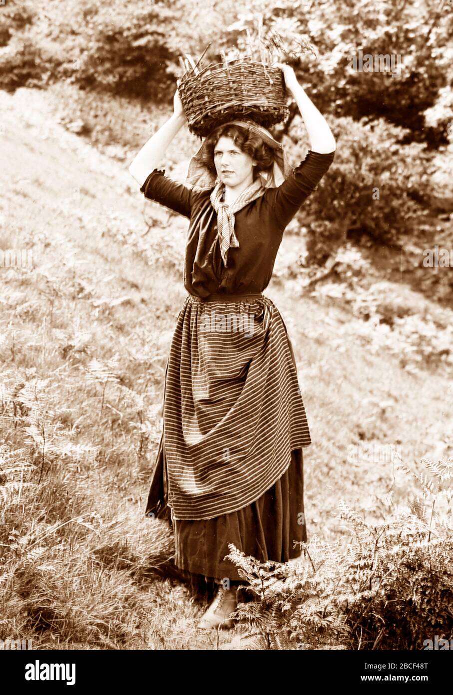 Rural idyll, England, Victorian period Stock Photo - Alamy